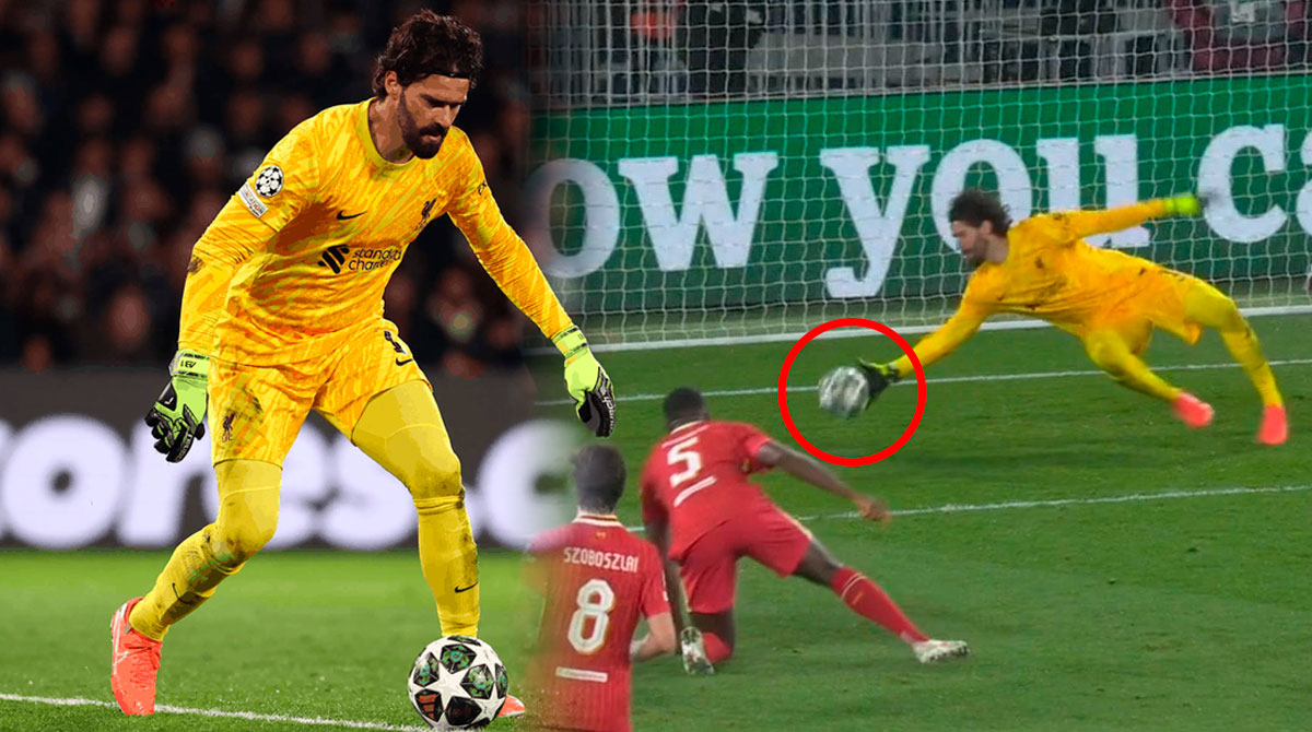 La atajada de Alisson Becker que pudo ser un golazo del PSG - Radio Sonora