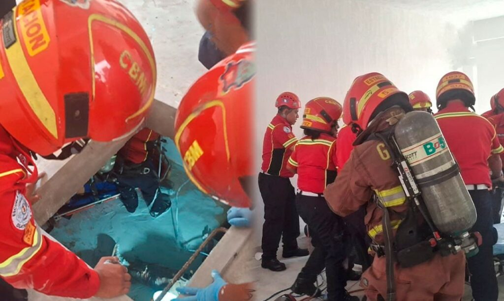 Rescatan a tres hombres atrapados en cisterna en zona 1 - Radio Sonora