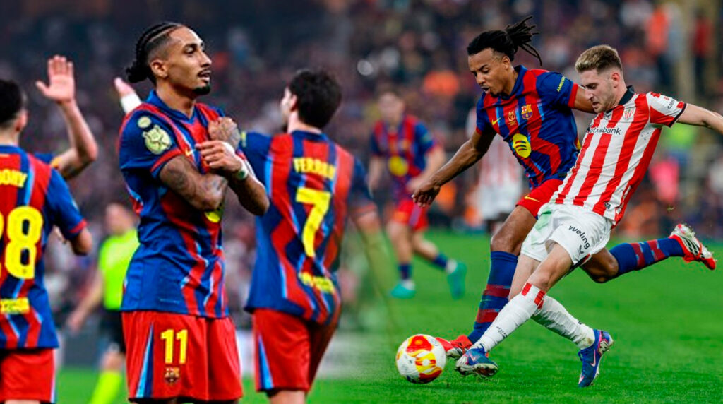 Así fue la goleada del Barcelona frente al Athletic para avanzar a la ...